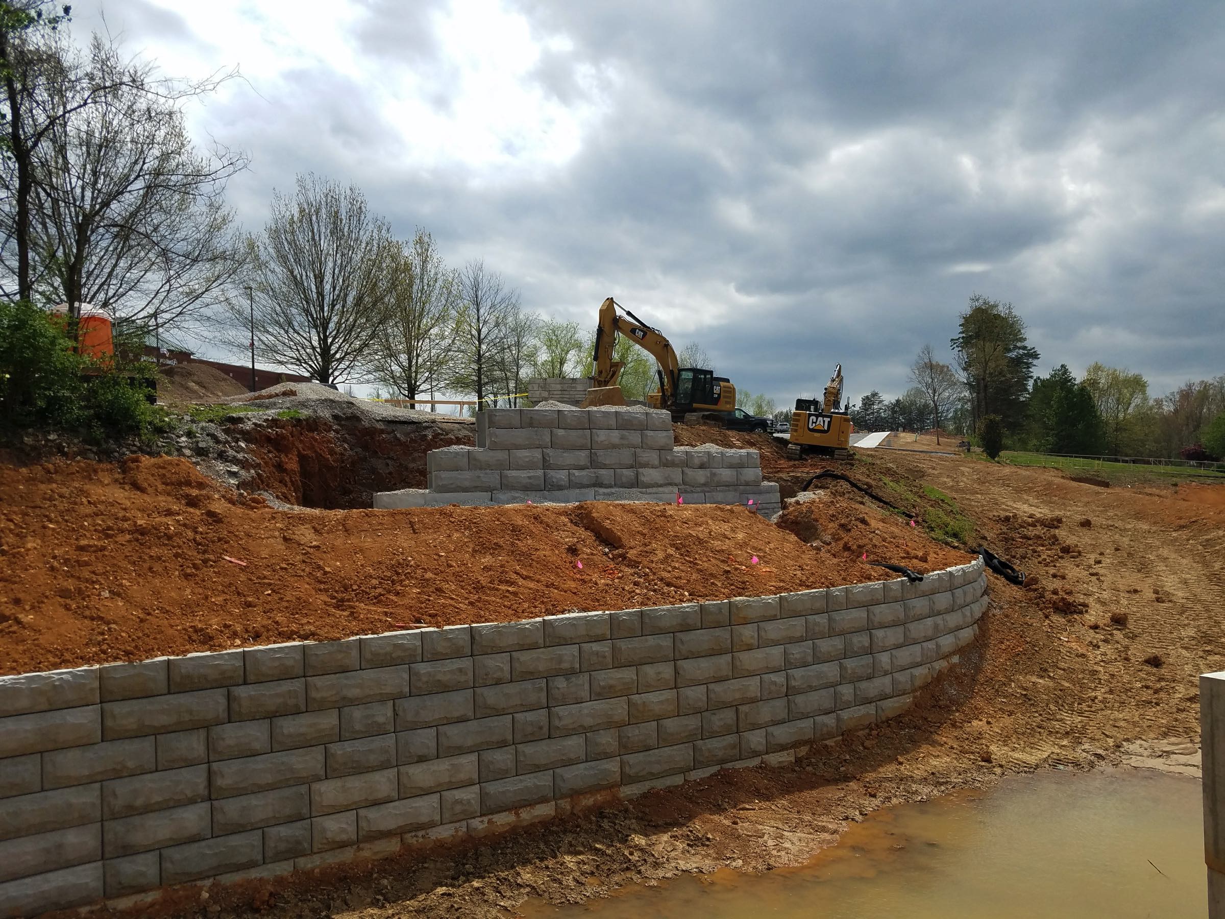Commercial Photos: Stone Strong Retaining Wall